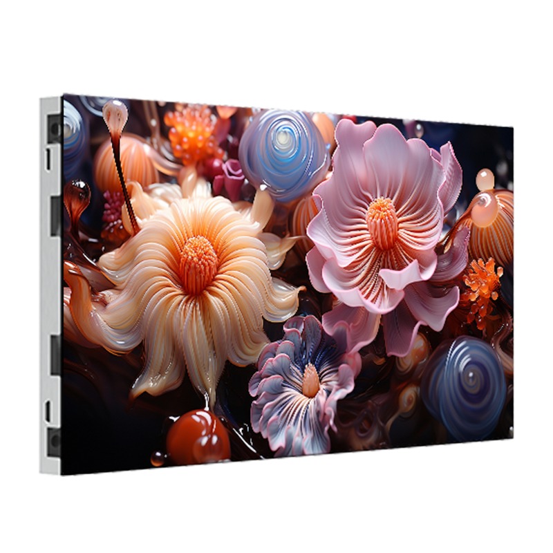 Transparent 4K SRGB COB LED Screen Cinema DJ Booth Digital Display